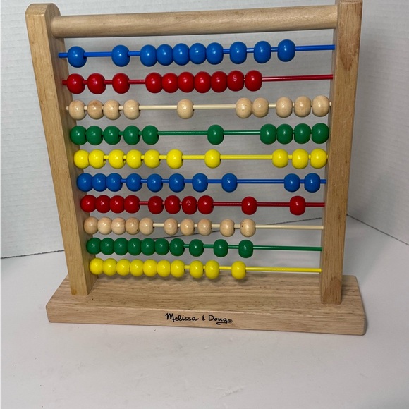 Melissa & Doug | Toys | Melissa Doug Abacus Classic Wooden Educational ...